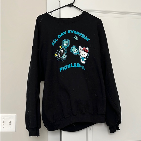 Hello Kitty | Tops | Hello Kitty Pickleball Sweatshirt | Poshmark